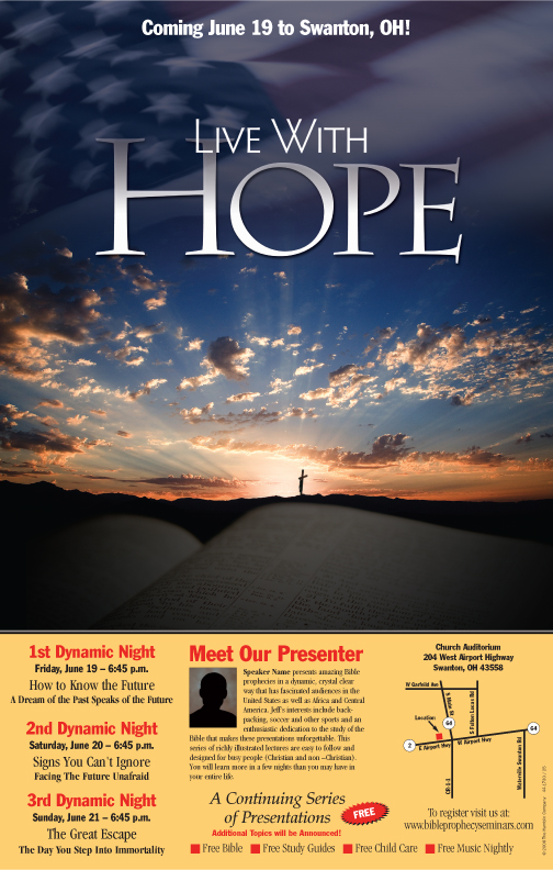 Live with HOPE – Posters – HOPESource