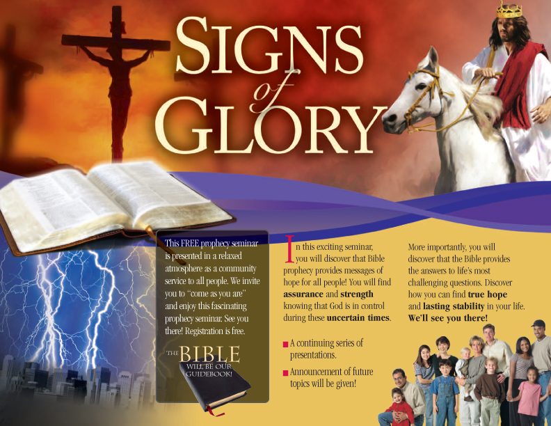 Shell – Signs of Glory Generic Handbill – HOPESource